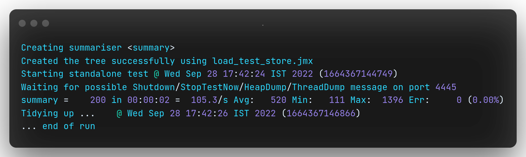 JMeter: How to give best load configuration using terminal?