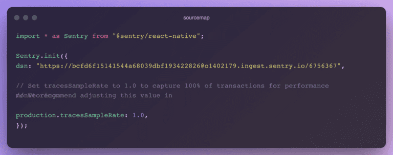 REACT-NATIVE Debugging: How to make it better with Sentry?